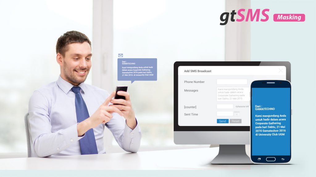 SMS Masking: Efektif, Kredibel, Mudah, Dan Murah - Gamatechno
